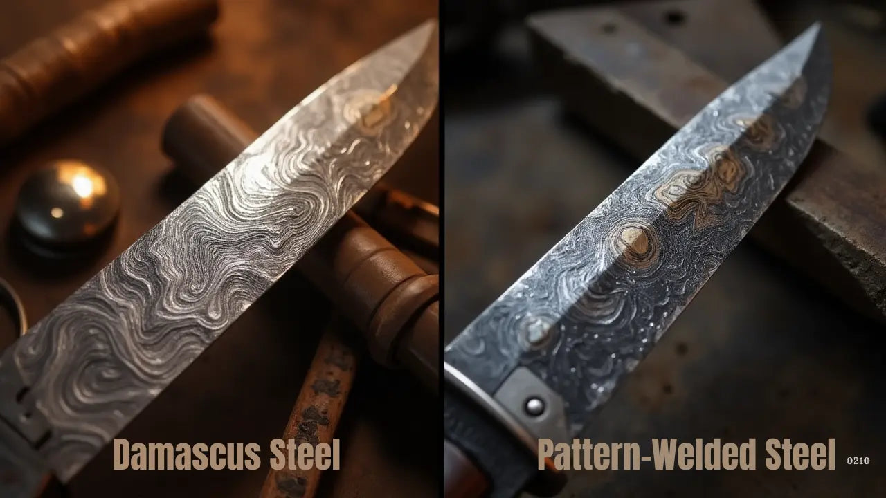 Damascus Steel vs Pattern-Welded Steel: Ultimate Comparison – Damascen Knives
